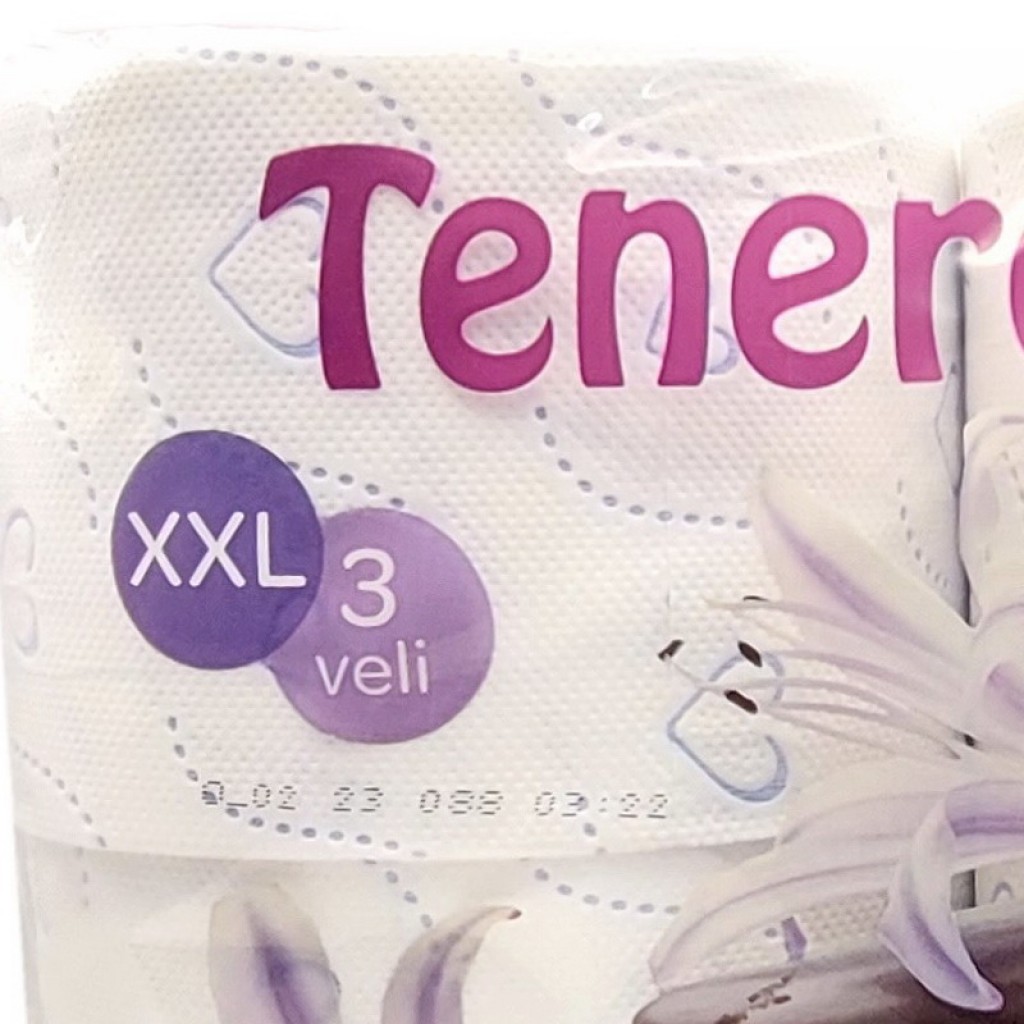 tenerella carta igienica 4 rotoloni xxl - 3 veli - decorata ...