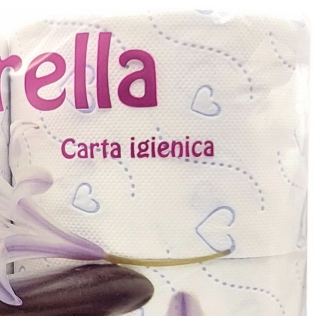 tenerella carta igienica 4 rotoloni xxl - 3 veli - decorata ...