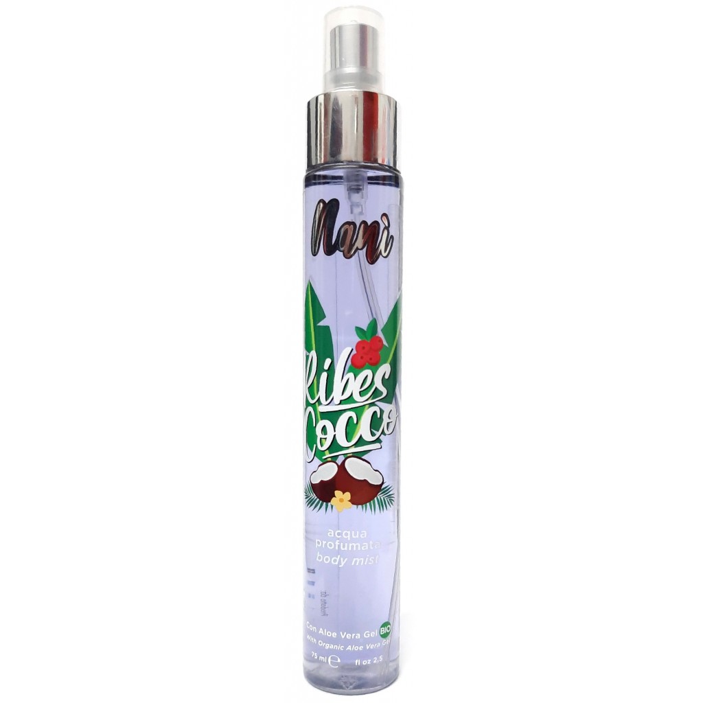 nani' acqua profumata body mist con aloe vera gel bio 75ml - ribes ...