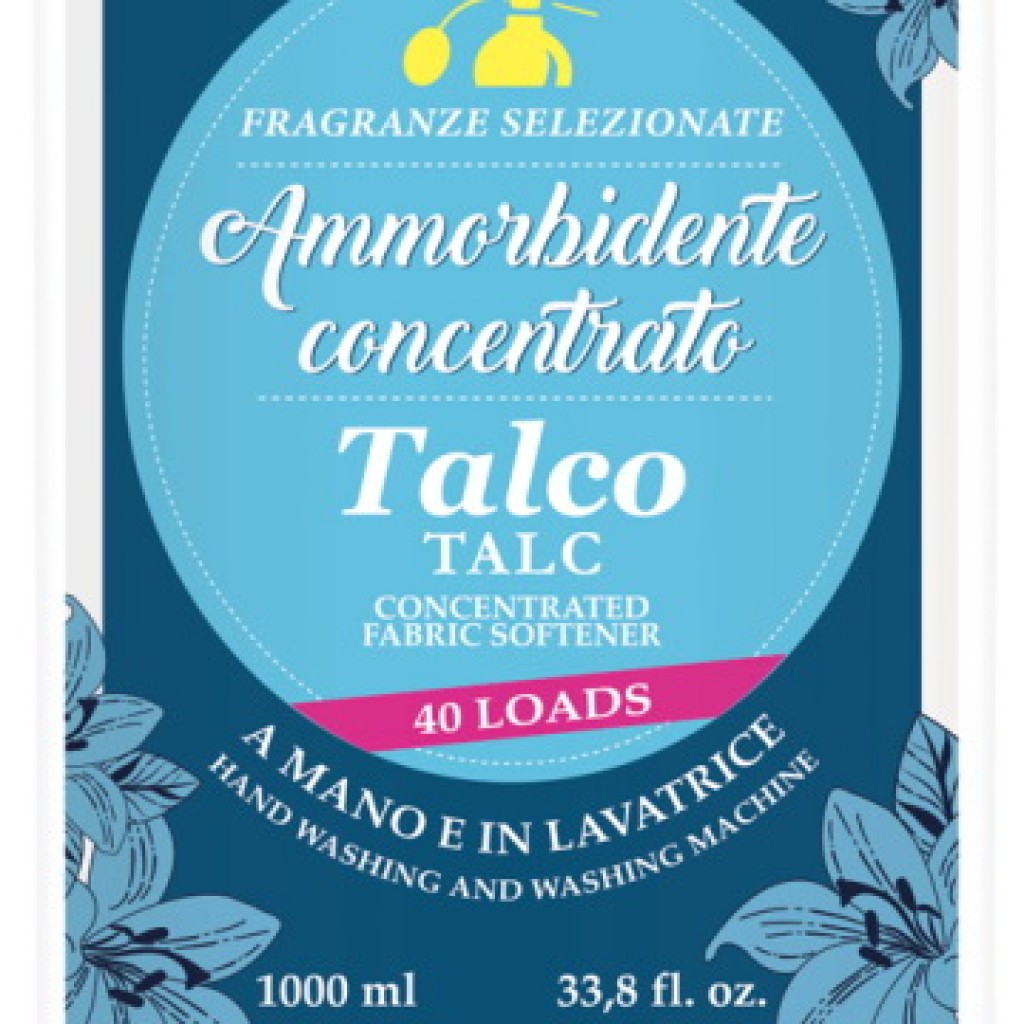 sweet home ammorbidente concentrato - 40 lavaggi - 1 litro - talco: tuttocasashop.it: prodotti ...