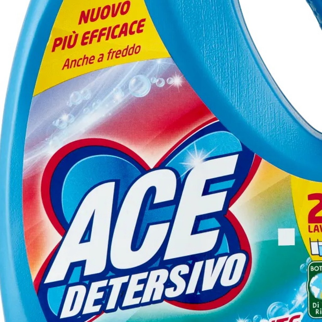 ace detersivo lavatrice liquido - 27 lavaggi - 1350ml - color ...