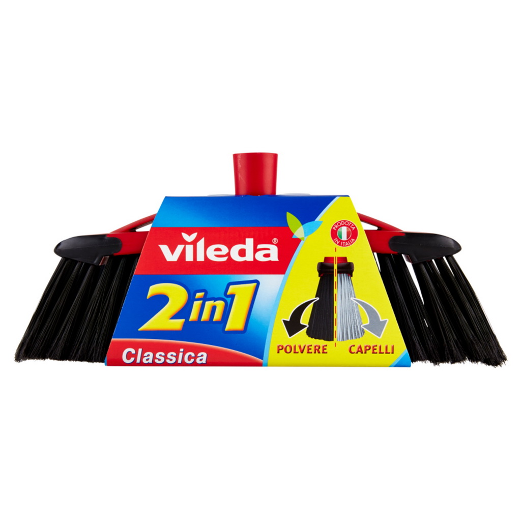 vileda scopa 2in1 classica - con attacco universale a vite ...