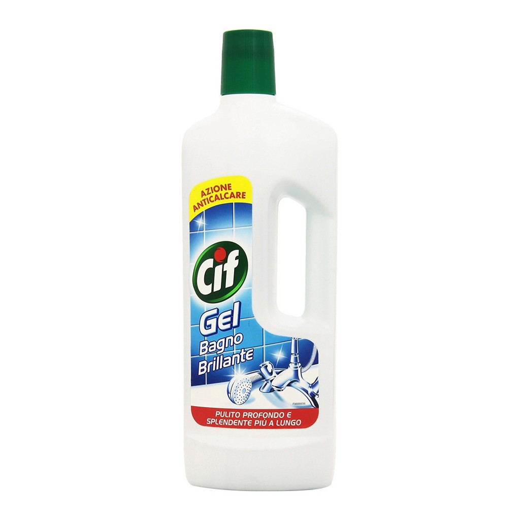cif gel bagno brillantante 750ml - azione anticalcare - pulito profondo ...